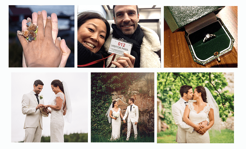 Swedish Bride and Groom Vintage Engagement Ring Search in Londo – The ...